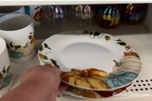 Fall Pumpkin Serving Platter DIY • Marcia Socas