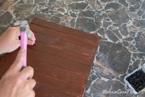 DIY Dollar Tree Address Sign and Planter • Marcia Socas