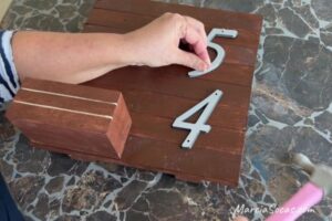 DIY Dollar Tree Address Sign and Planter • Marcia Socas