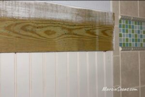 How to Install Beadboard in your Bathroom [DIY] • Marcia Socas